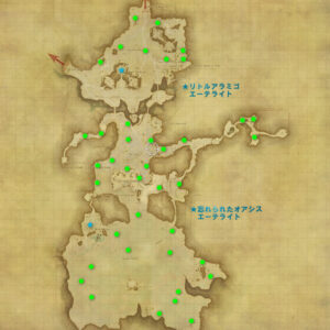 【FF14 新生エリア Bモブ】出現位置MAP | Eomania（エオマニア）
