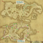 【FF14 紅蓮エリア Bモブ】出現位置MAP | Eomania（エオマニア）