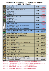 モグモグ★コレクション～黙示への道標～が始まりますよ！2025年11月 | Eomania（エオマニア）